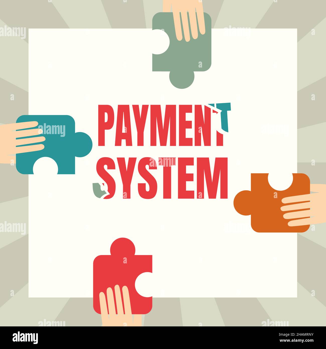 Sign displaying Payment System. Conceptual photo different transaction ...