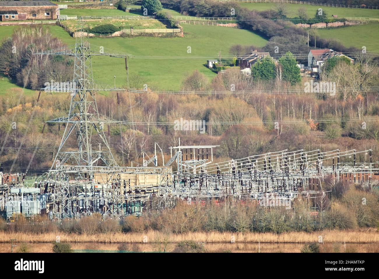 Electrical power distribution transformer hi-res stock photography and ...