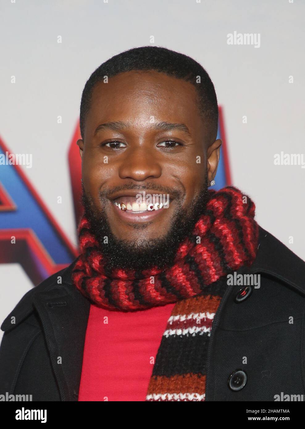 Los Angeles, Ca. 13th Dec, 2021. Shameik Moore, at tSony Pictures ...