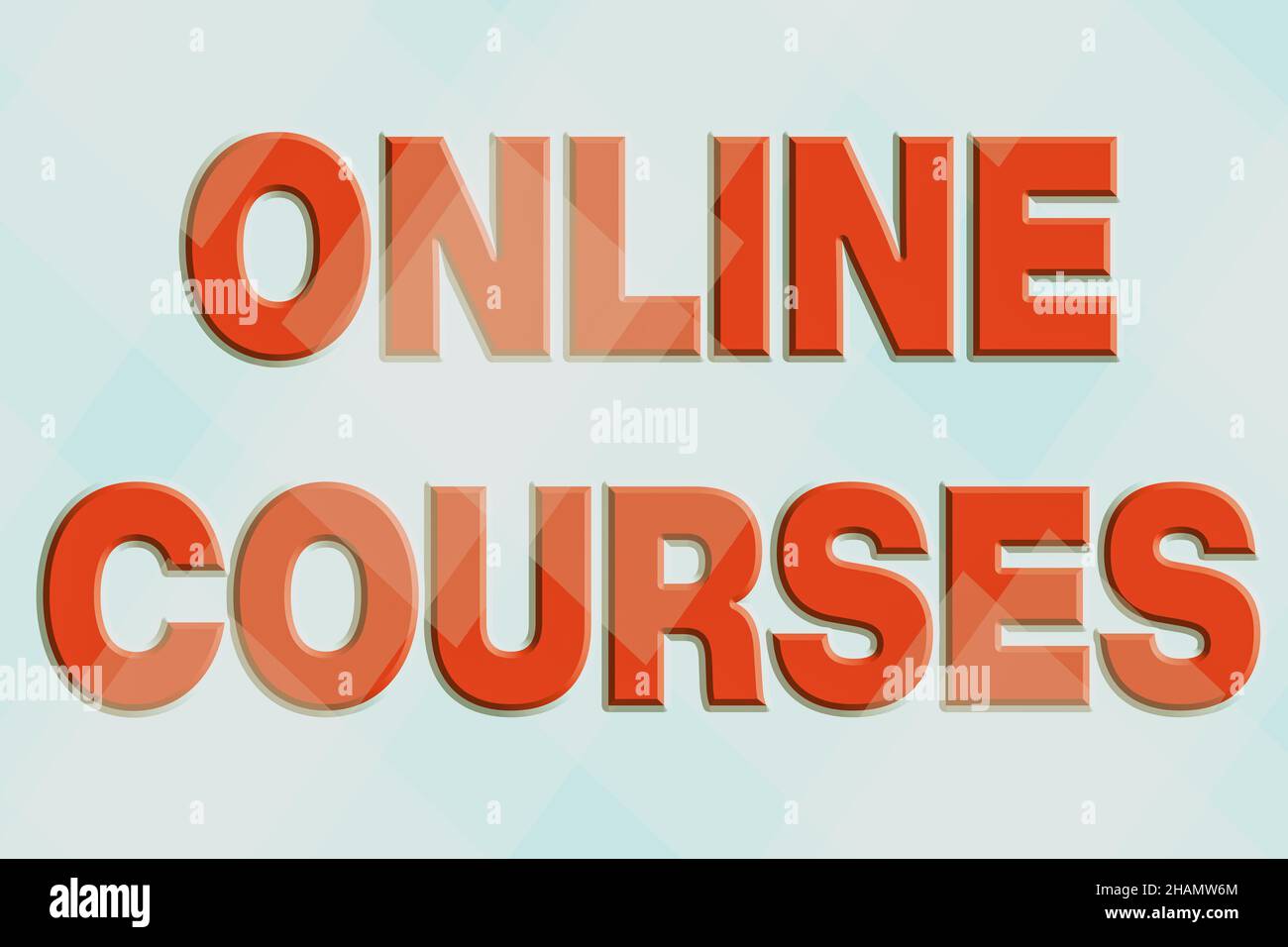 Hand writing sign Online Courses. Concept meaning earning an education ...