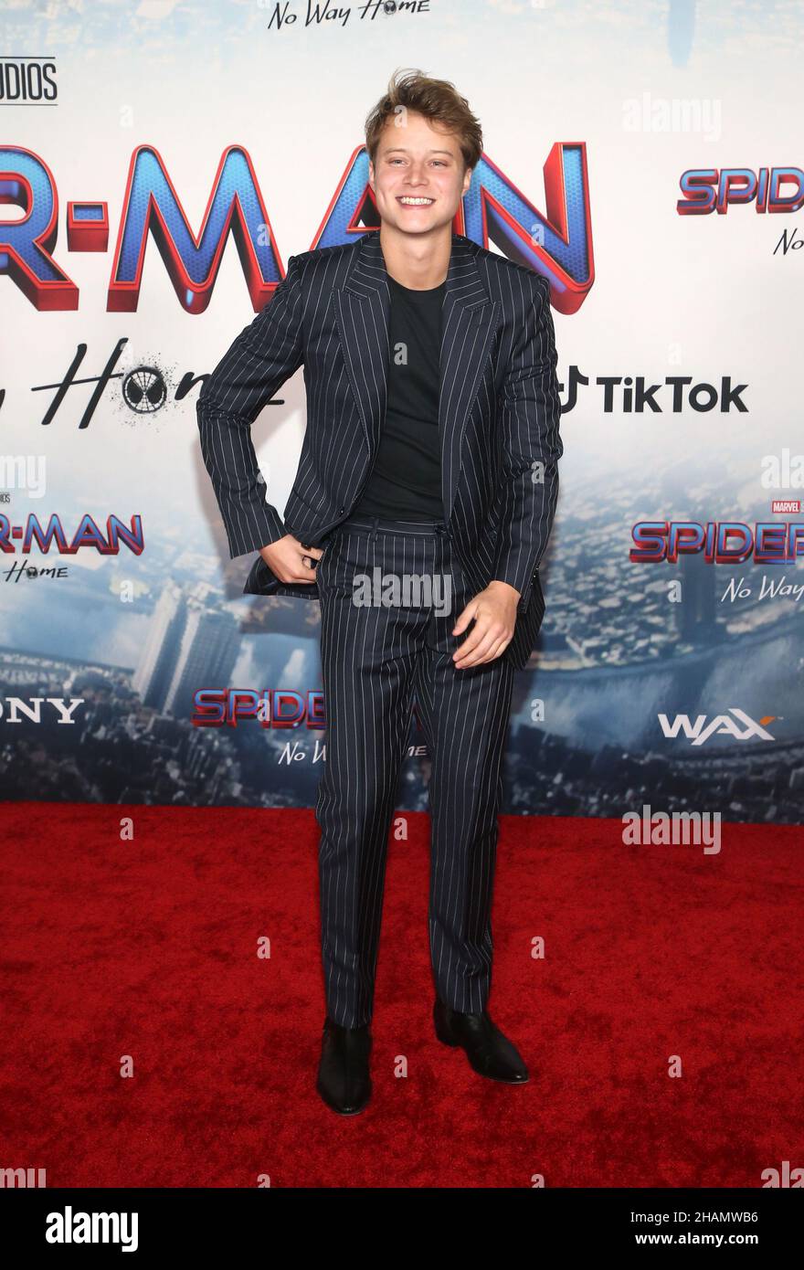 Los Angeles, Ca. 13th Dec, 2021. Rudy Pankow, at tSony Pictures ...