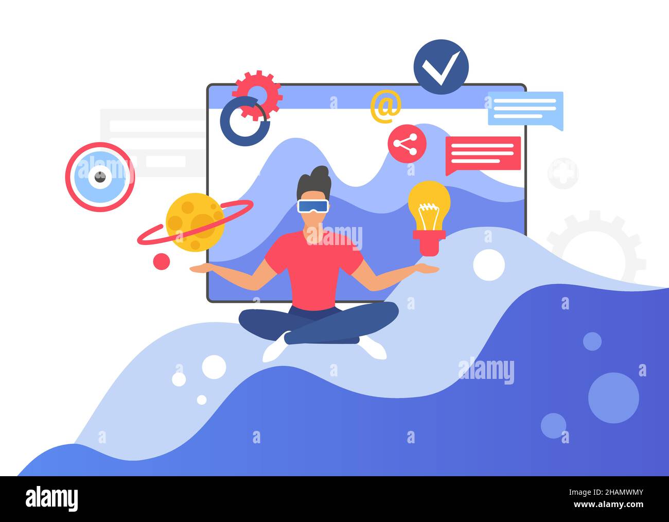 Sensory experience Stock Vector Images - Alamy