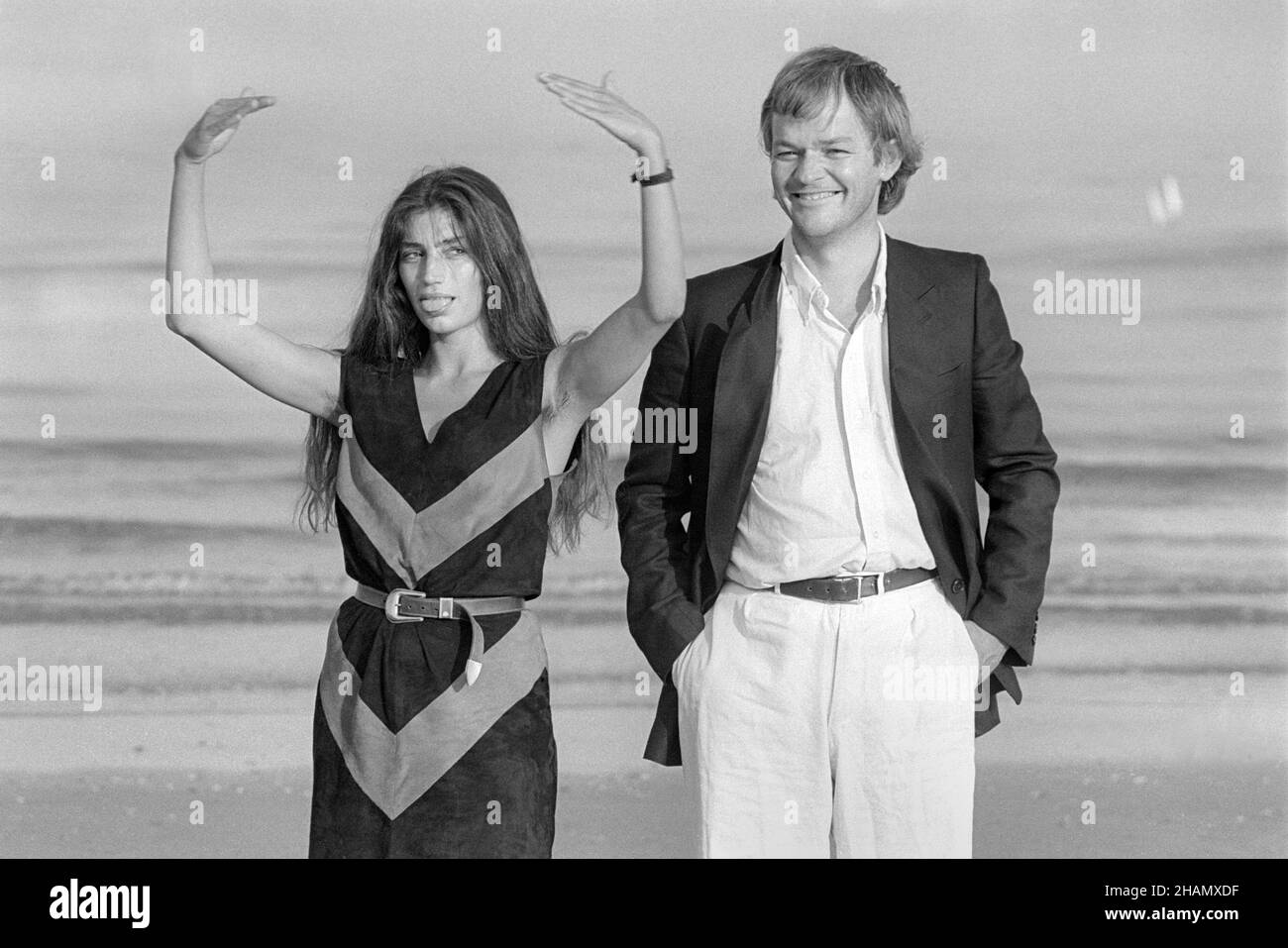 - Festival del Cinema di Venezia 1982; gli attori Angela Molina e Lou ...