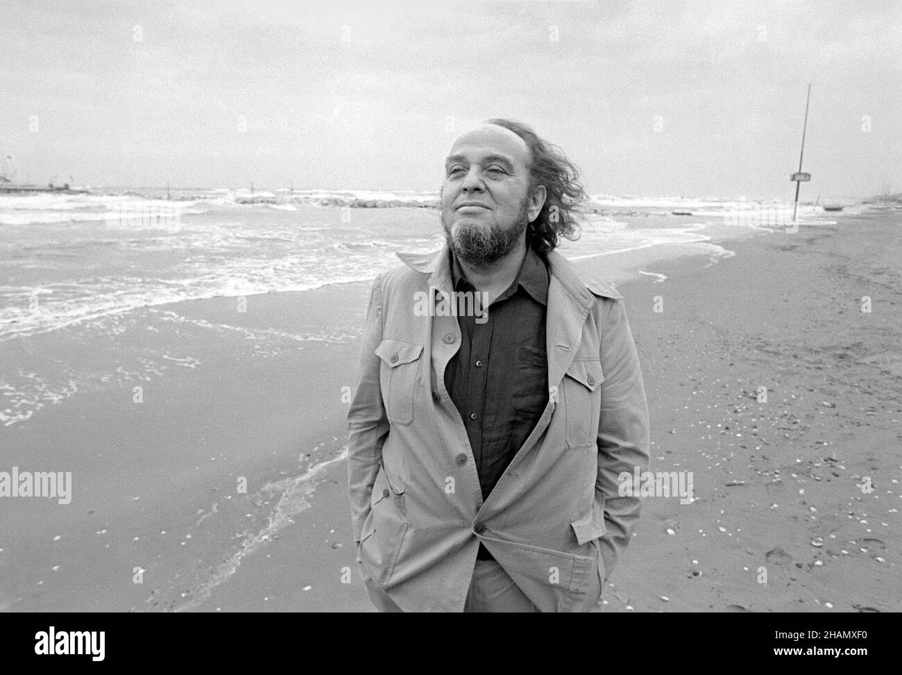 - the filmmaker Marco Ferreri at the Venice Lido for film festival of ...