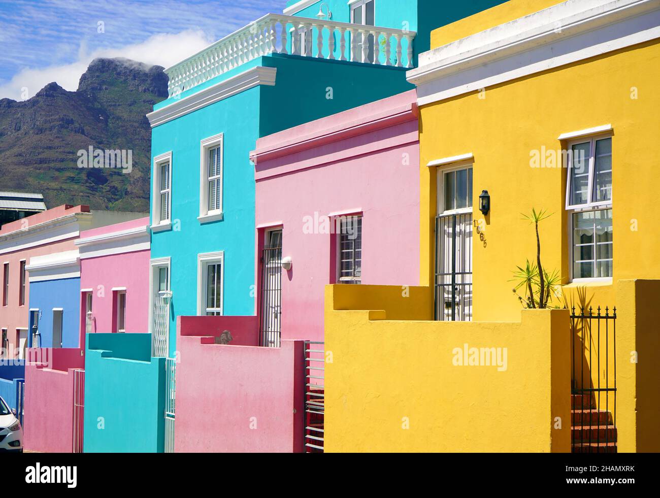 Bo-Kaap district, Cape Town, South Africa - 14 December 2021 ...