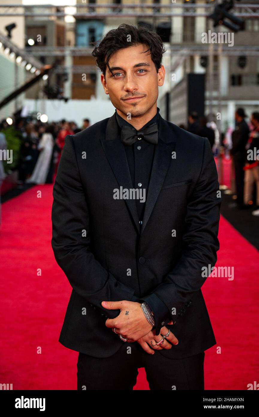 Jeddah, Saudi Arabia, on December 13, 2021, Canadian actor Robert (or ...