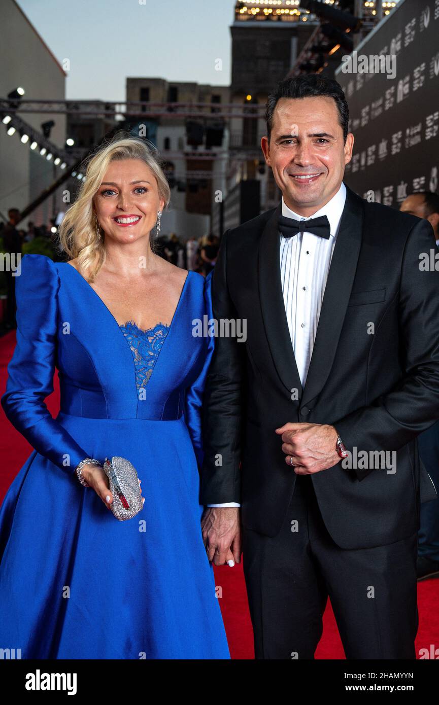 Jeddah, Saudi Arabia, on December 13, 2021, Tunisian actor and director ...