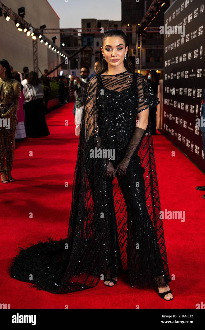 Jeddah, Saudi Arabia, on December 13, 2021, British model and actress ...