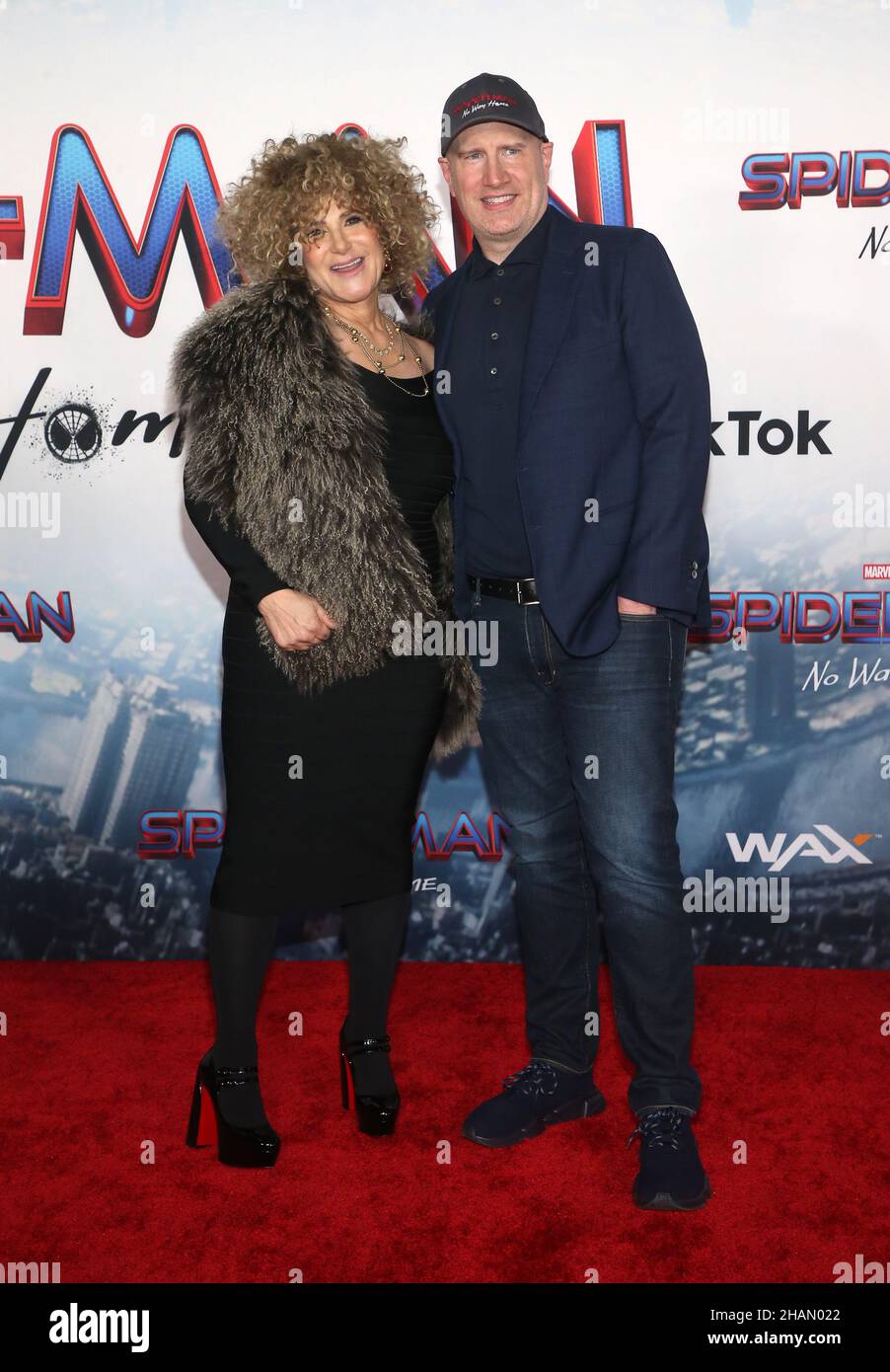 Los Angeles, Ca. 13th Dec, 2021. Amy Pascal, Kevin Feige, at tSony ...