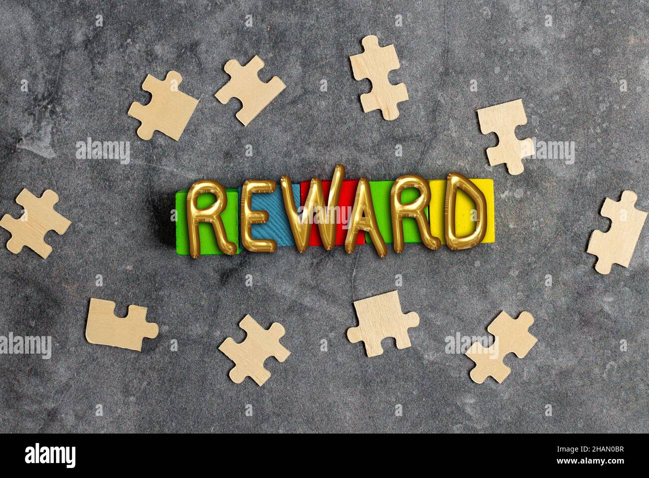 Conceptual display Reward. Business concept Given in recognition of ...