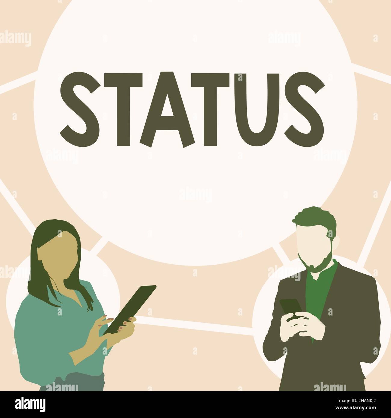 Inspiration showing sign Status. Word for situation at a particular ...