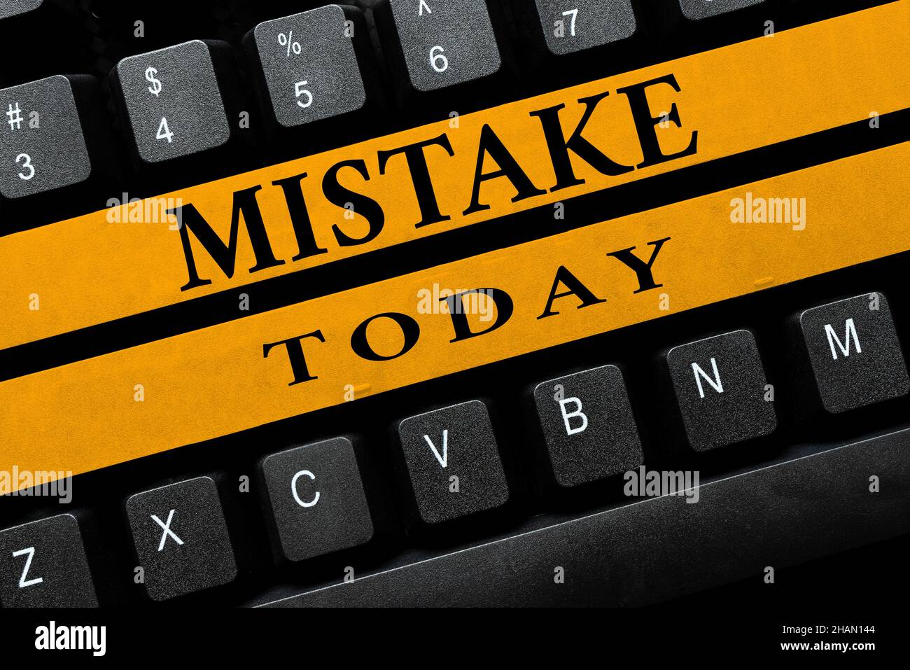 Writing displaying text Mistake. Word Written on Something not correct ...