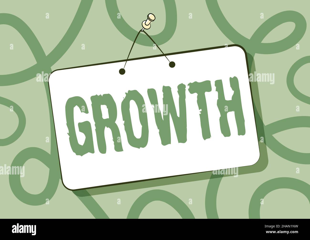Conceptual caption Growth. Word Written on process of increasing in ...