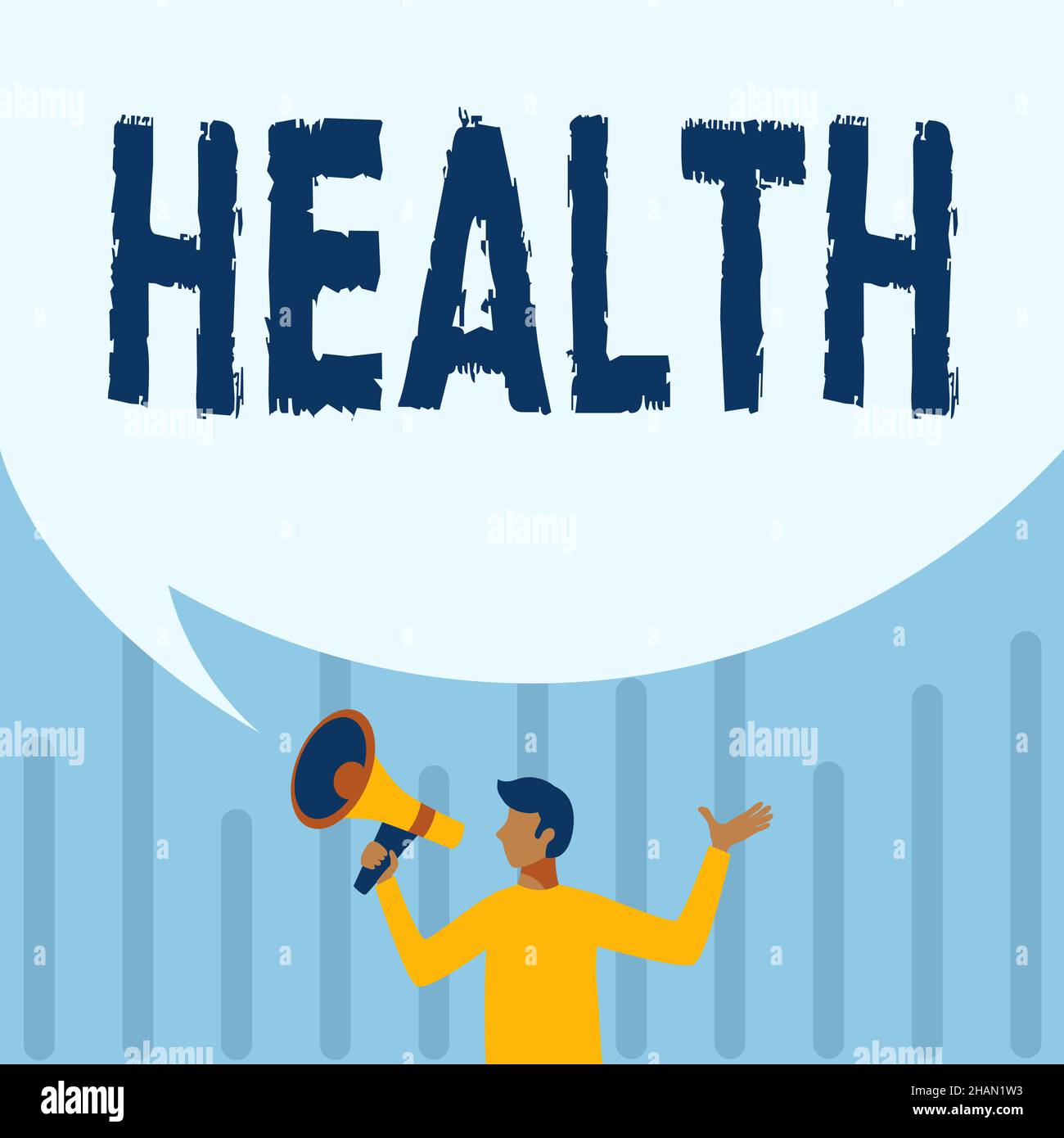Hand writing sign Health. Concept meaning condition of the body and the ...