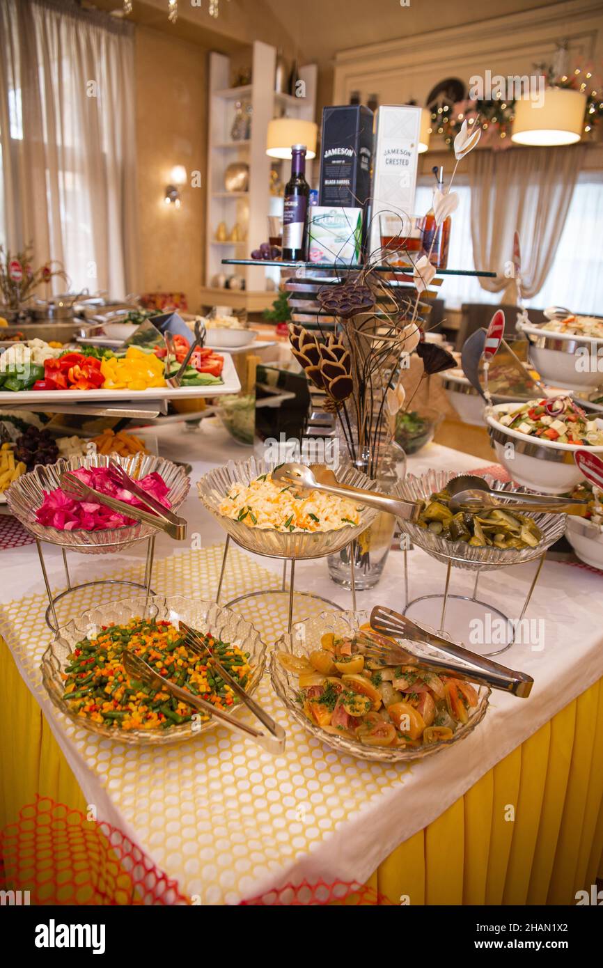 Wedding Buffet Table Design