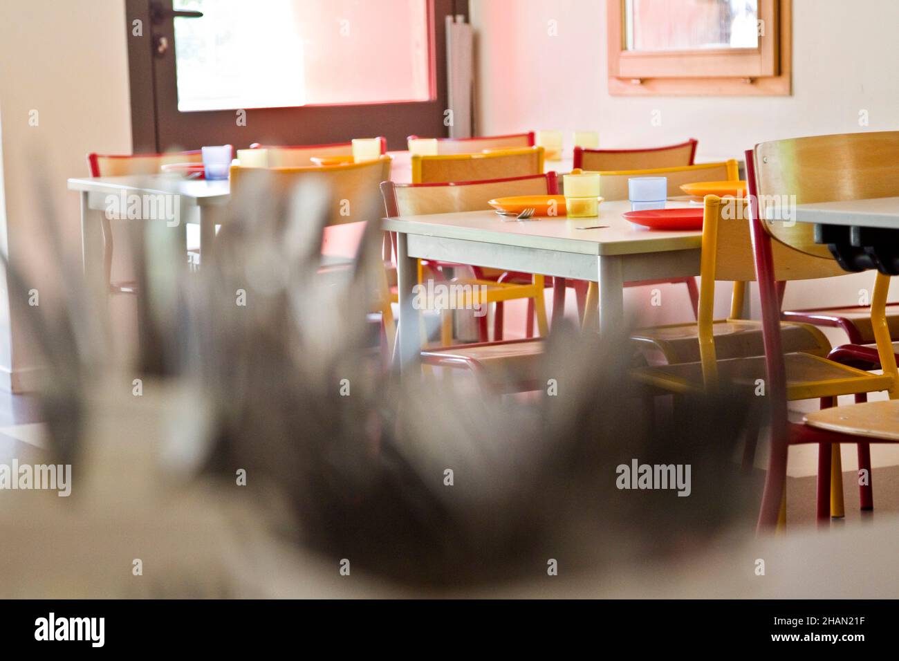 Teaching tables hi-res stock photography and images - Alamy