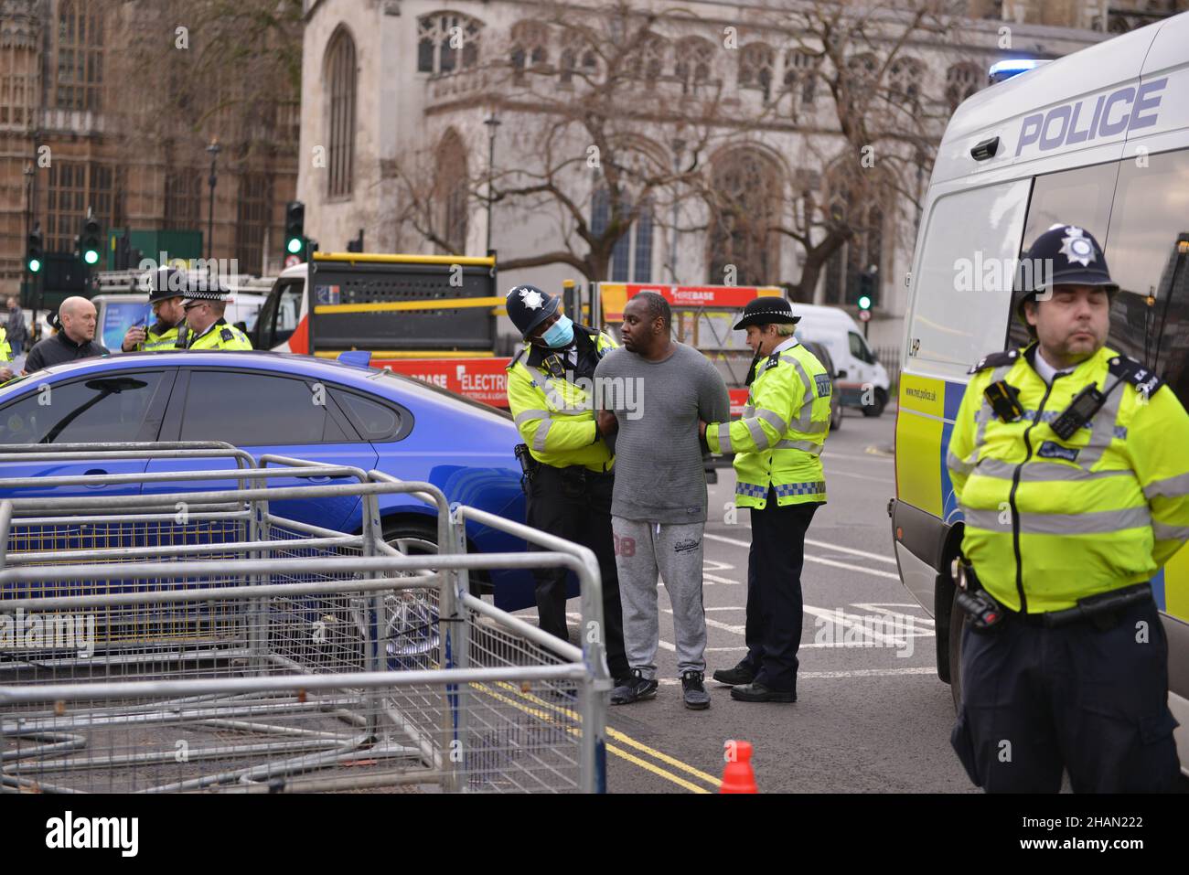 Man arrested police uk hi-res stock photography and images - Alamy