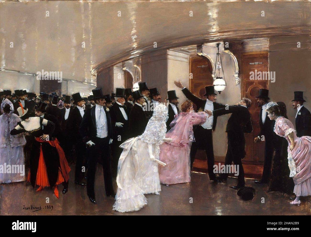 Jean beraud painting hi-res stock photography and images - Alamy