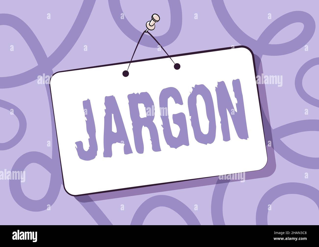 Conceptual display Jargon. Word Written on special words or expressions ...