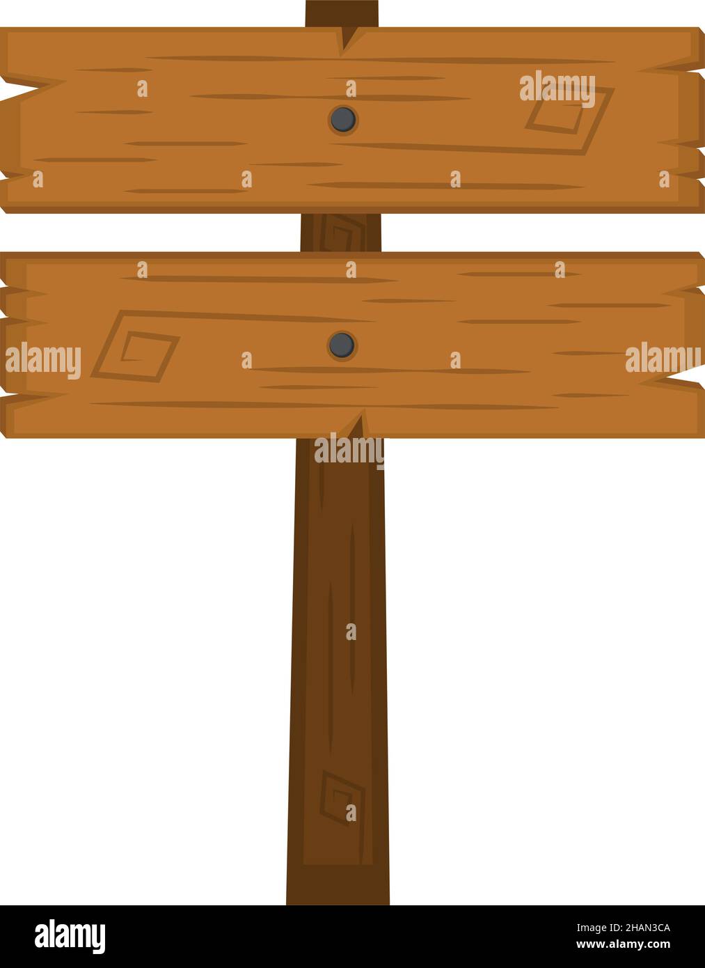 empty wooden sign Stock Vector Image & Art - Alamy