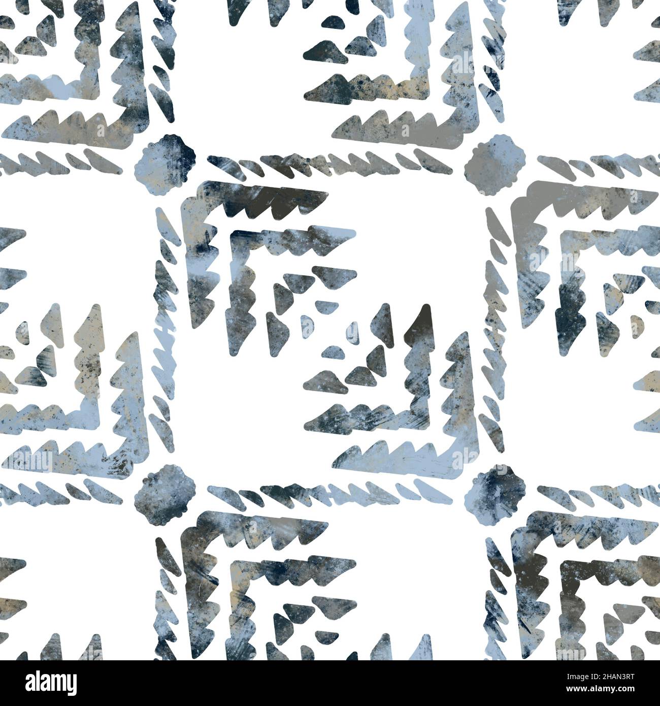 Seamless neutral and white grungy classic abstract surface pattern ...