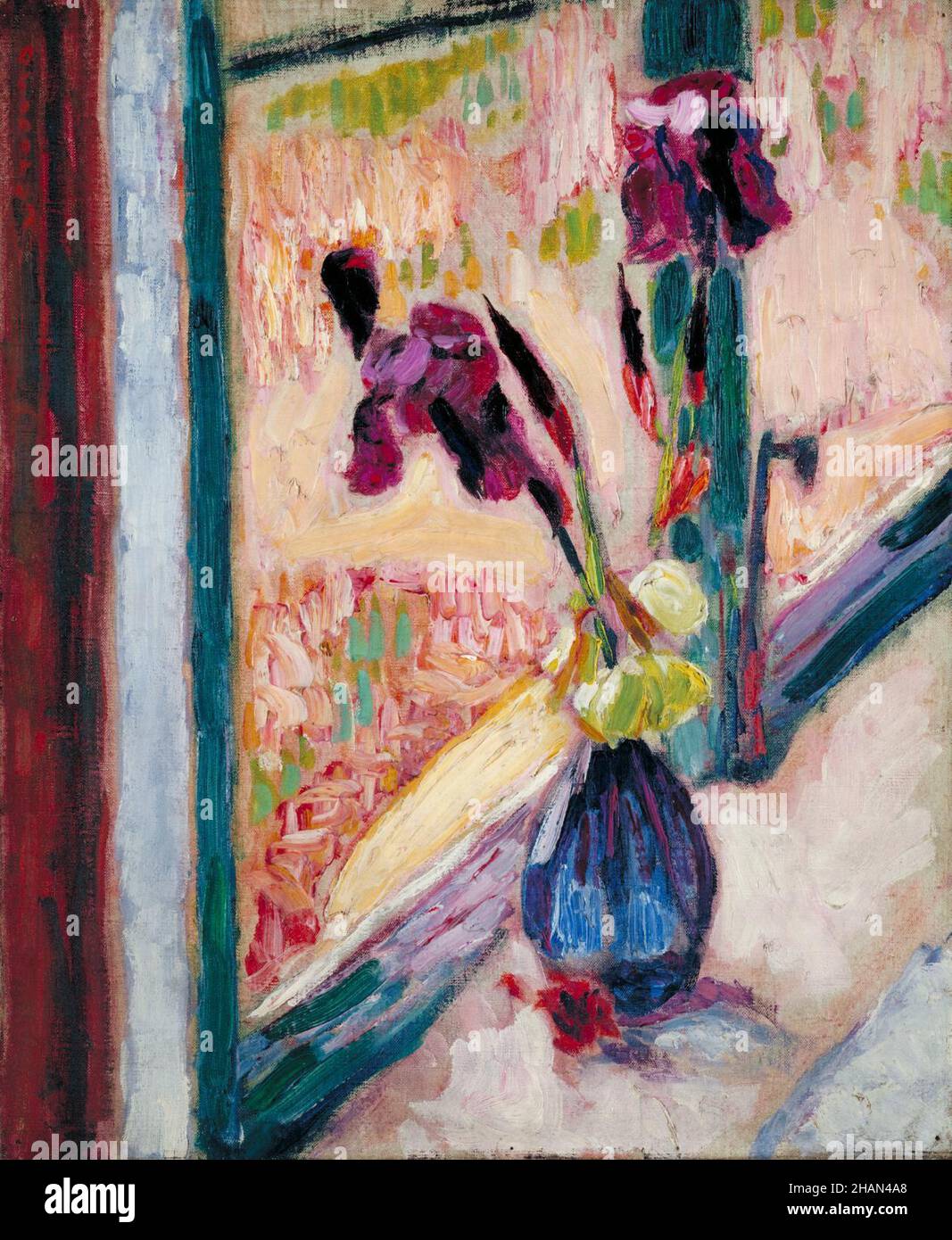 Iris flower art hi-res stock photography and images - Alamy