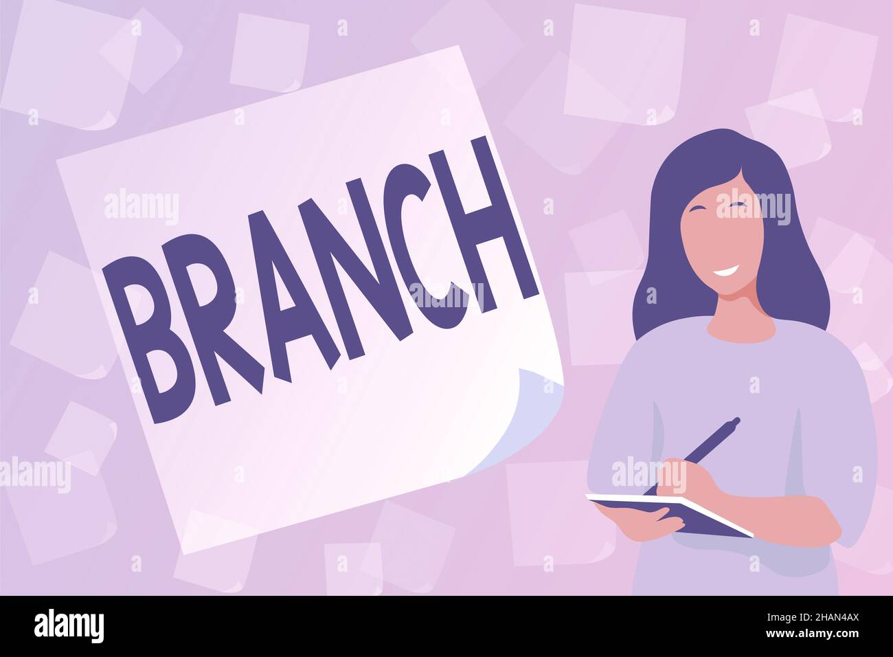 Text showing inspiration Branch. Word Written on a part of a tree which ...