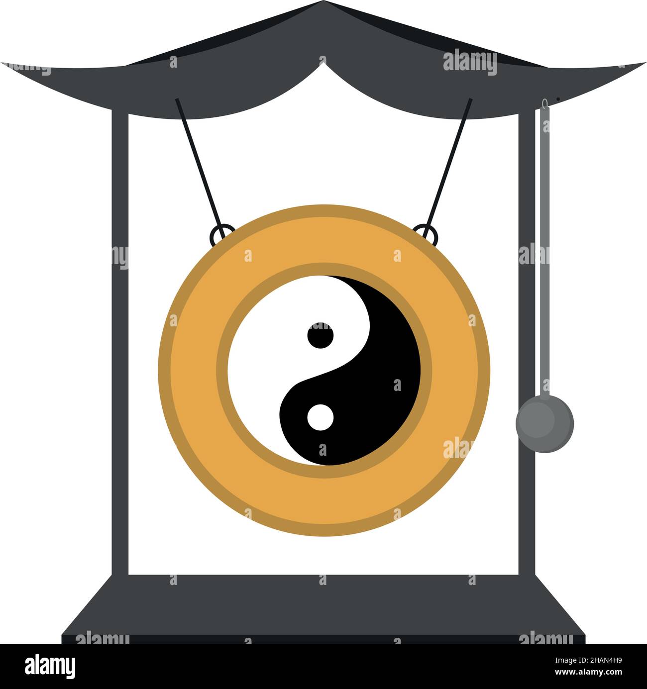 chinese gong traditional Stock Vector Image & Art - Alamy