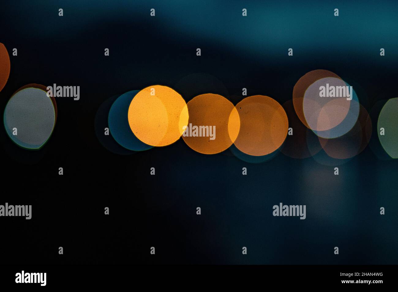 Abstract optical colorful bokeh background with colorful layer blending ...
