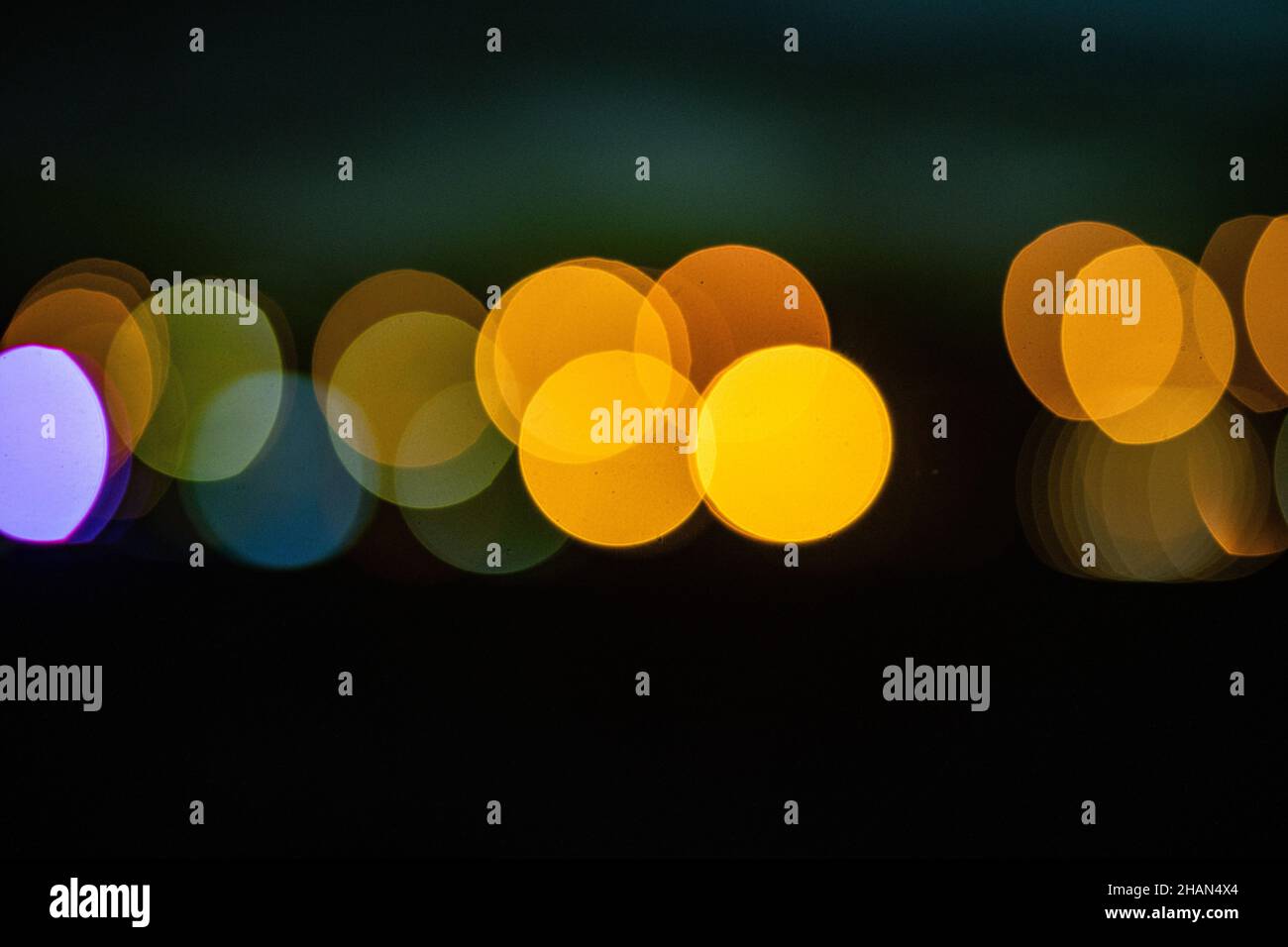 Abstract optical colorful bokeh background with colorful layer blending ...