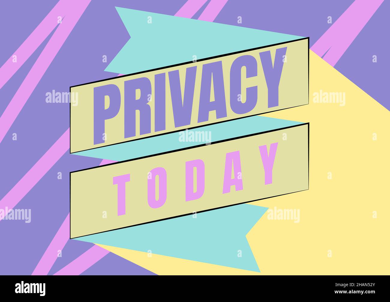 Conceptual display Privacy. Business idea Right to keep personal ...