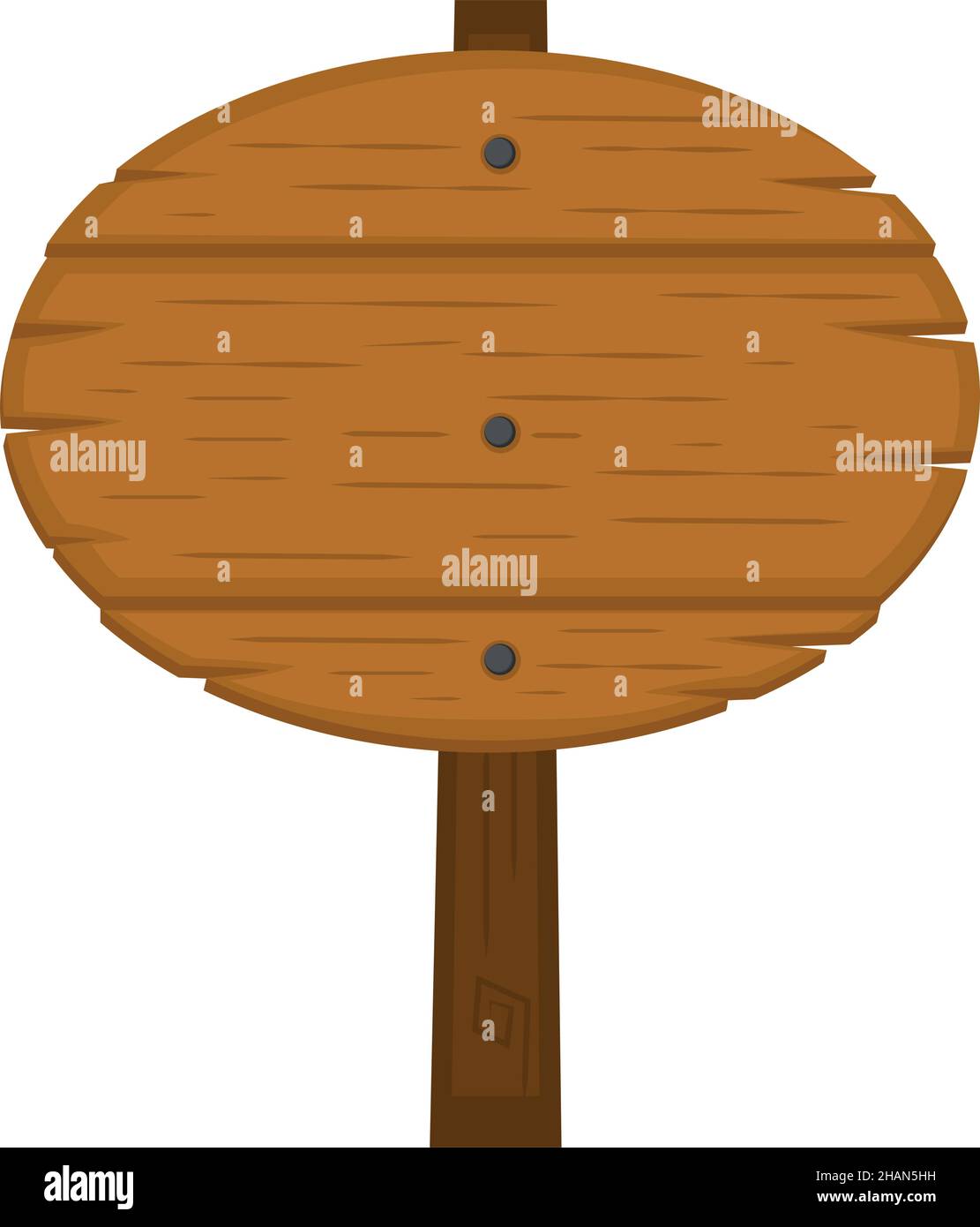 round wooden sign Stock Vector Image & Art - Alamy