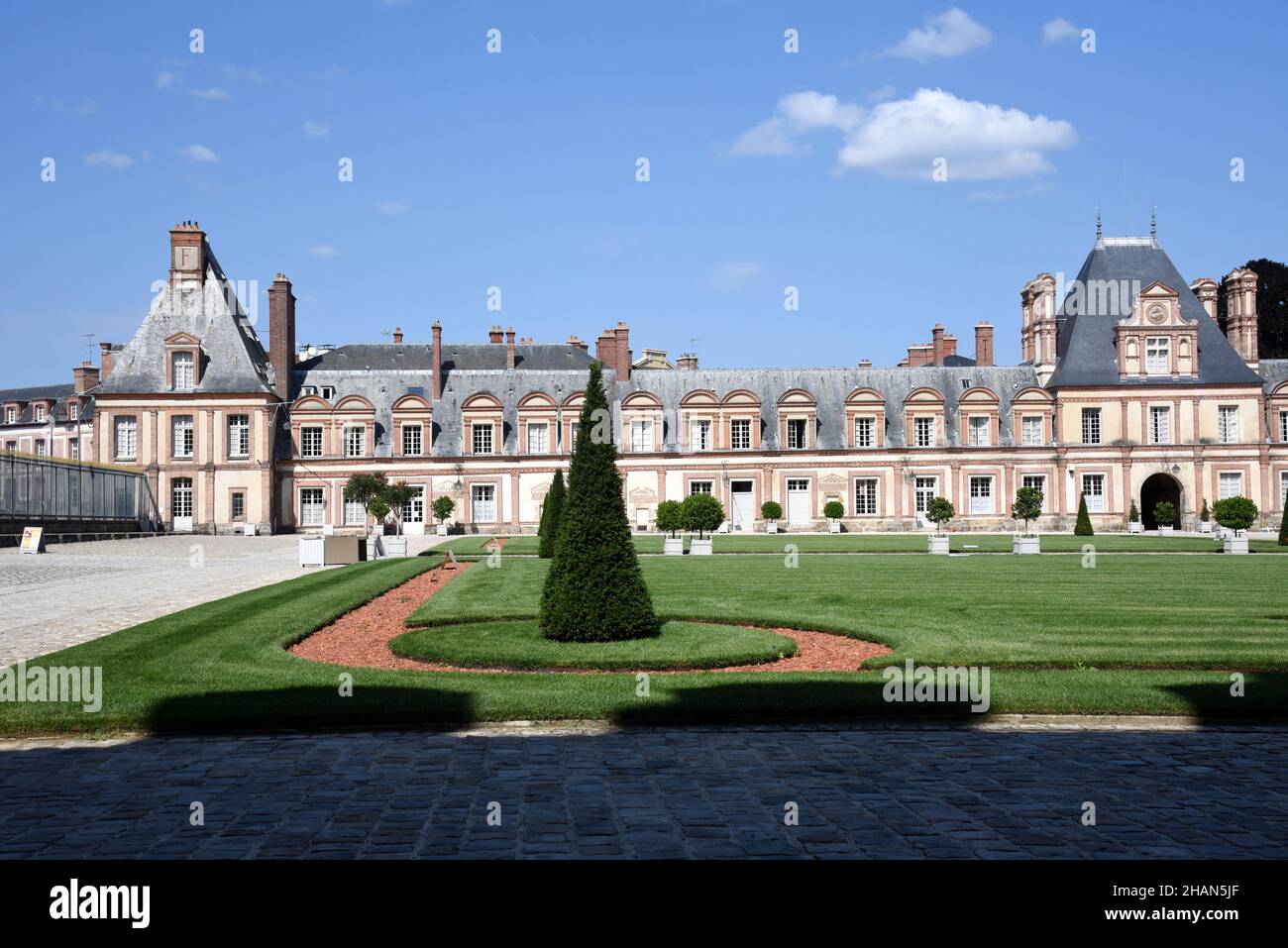 Chateau de Fontainebleau, building registered as a National Historic ...