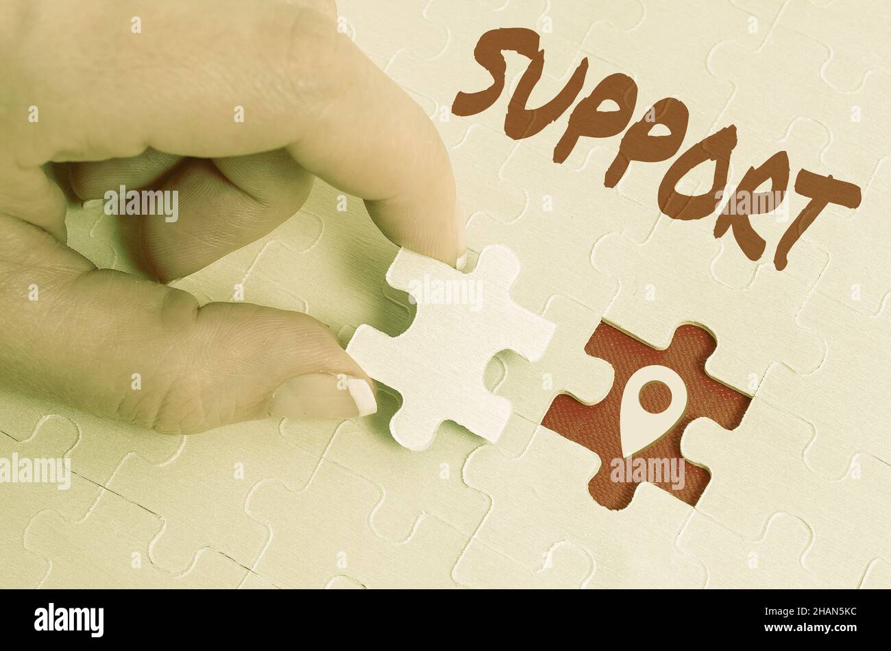 Inspiration showing sign Support. Business concept to agree with and ...