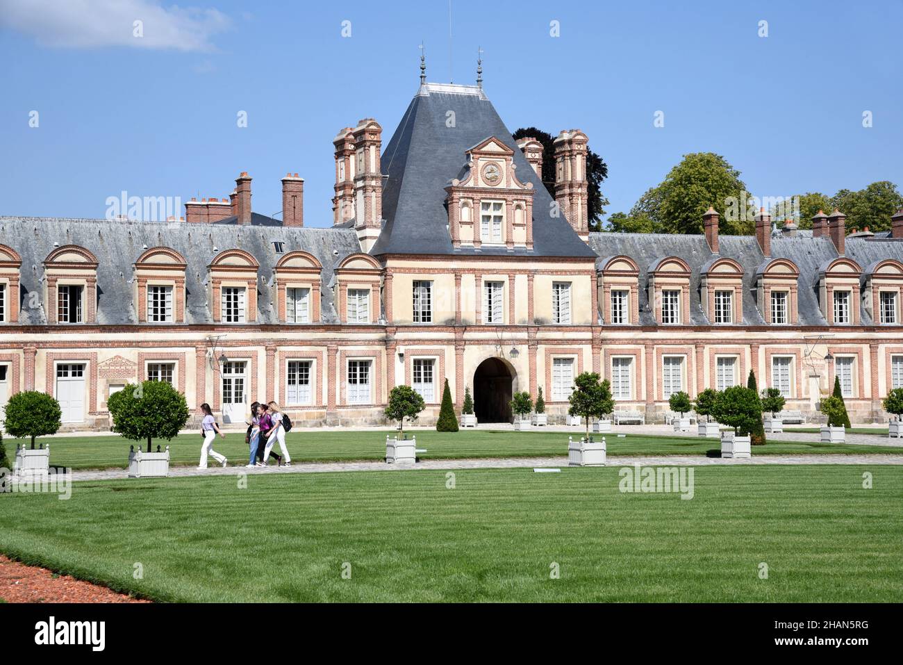 Chateau de Fontainebleau, building registered as a National Historic ...