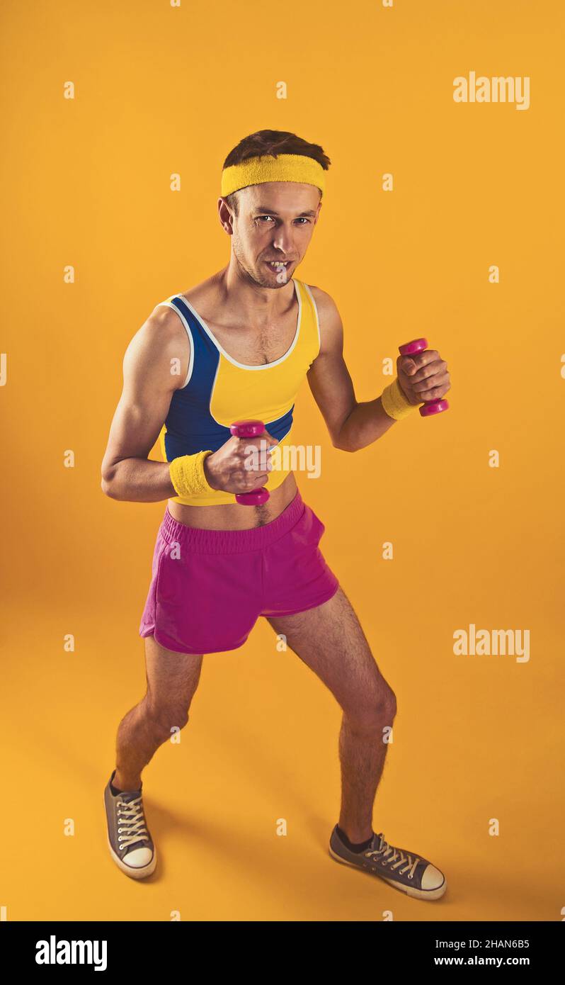 Skinny man with beard hi-res stock photography and images - Alamy