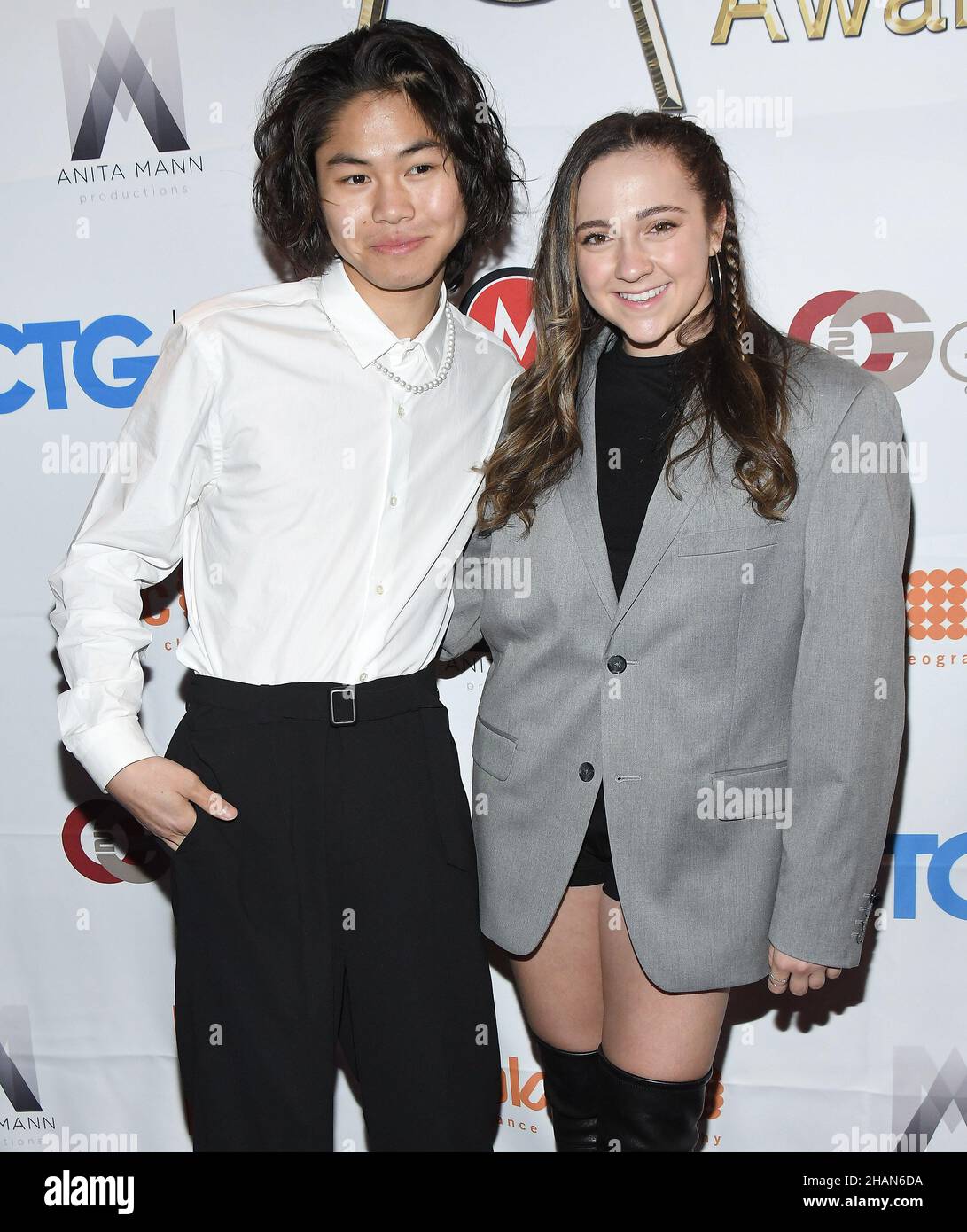 (L-R) Sean Lew and Kaycee Rice at the 11th Annual World Choreography ...