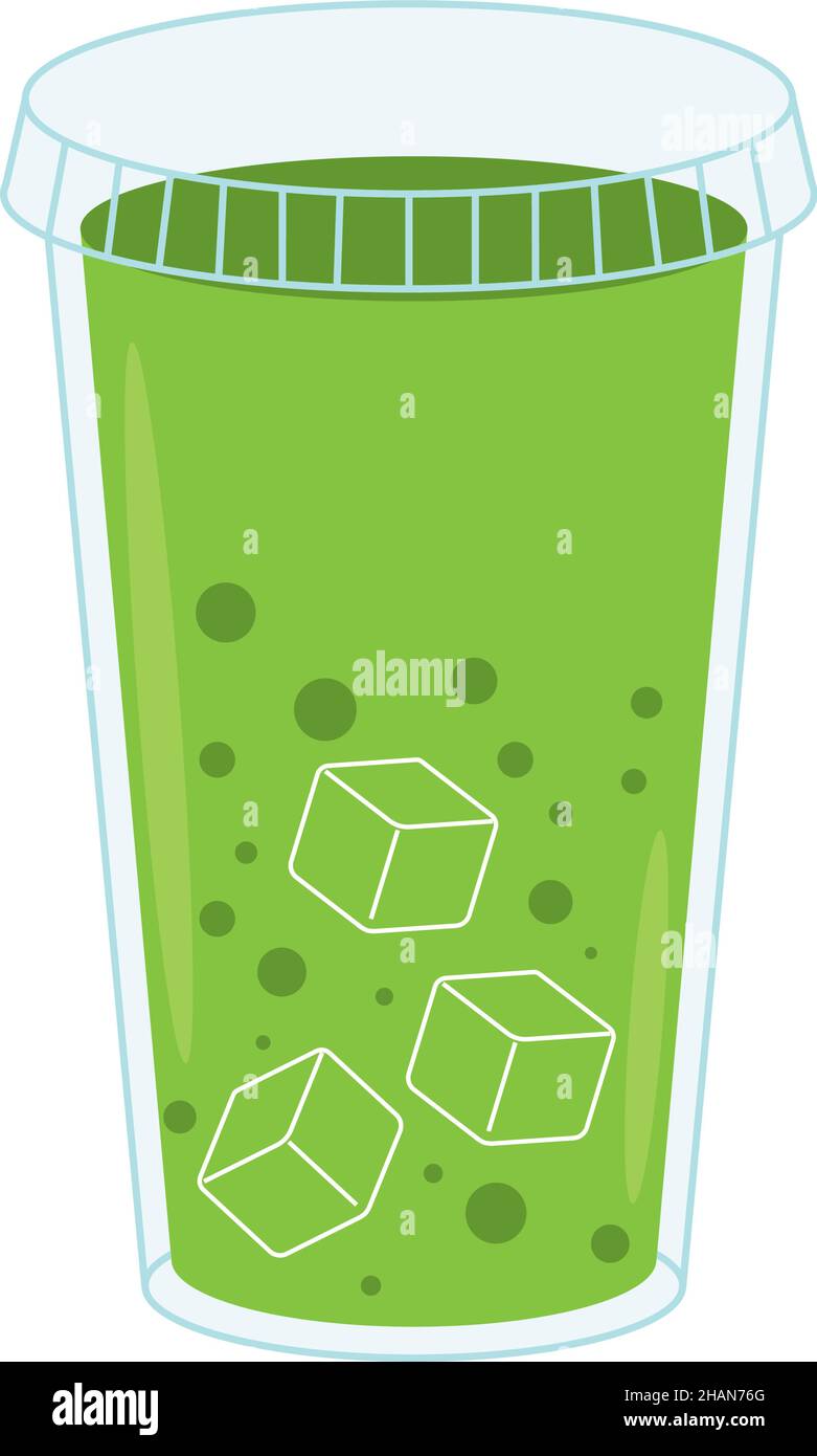 smoothie lemon and ice Stock Vector Image & Art - Alamy