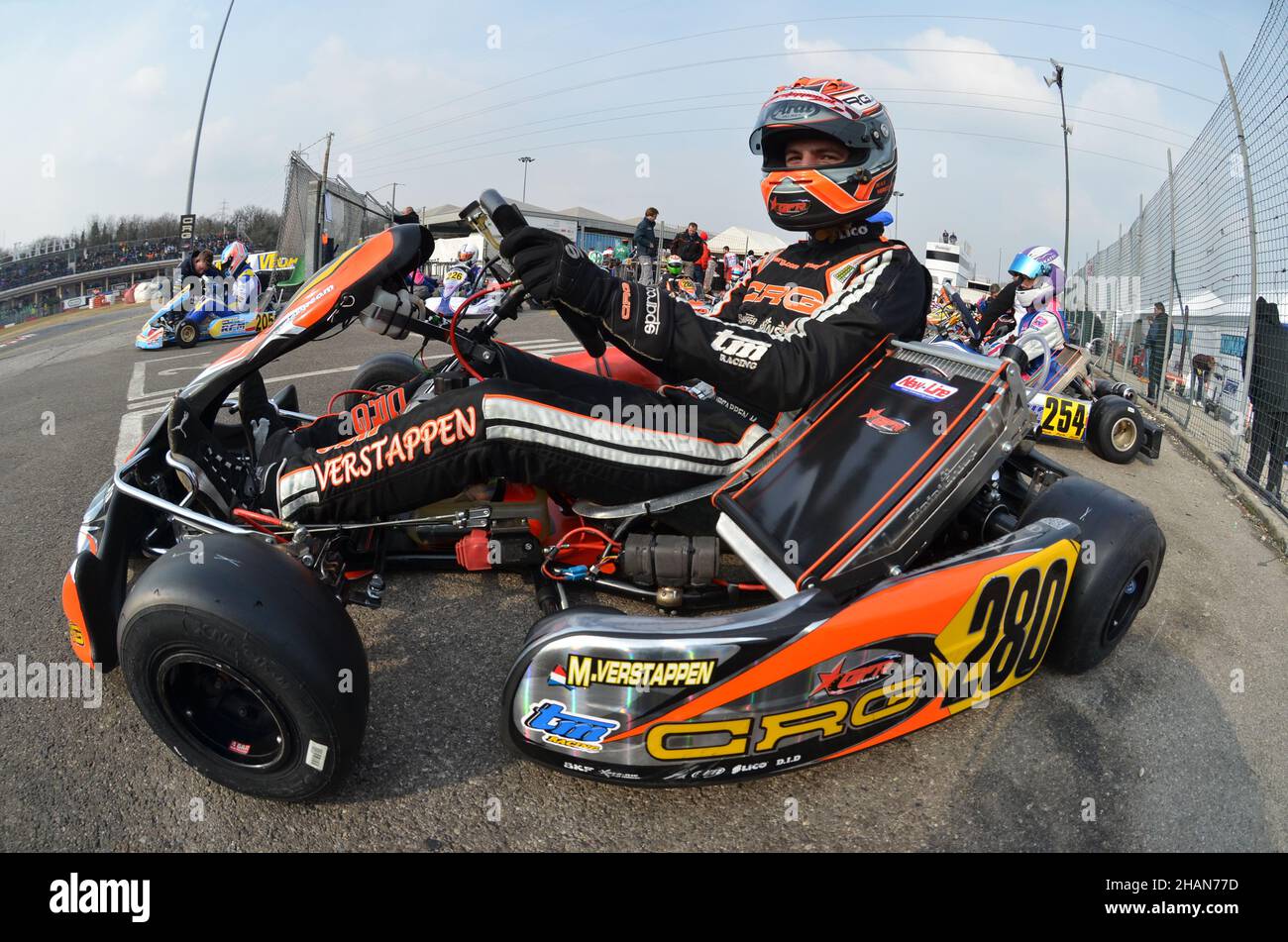 Verstappen max karting hi-res stock photography and images - Alamy