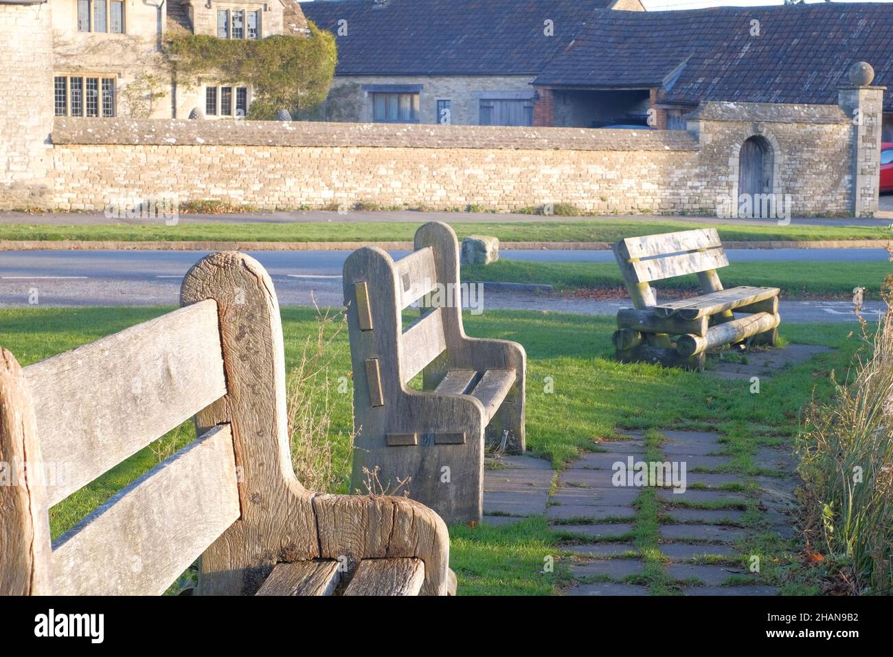 Biddestone wiltshire winter uk hi-res stock photography and images - Alamy