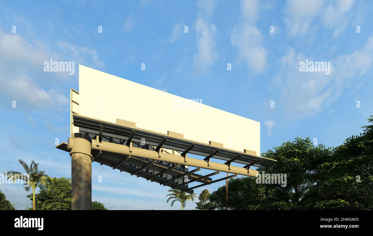 Rectangular posters in metallic structure to complete with background ...