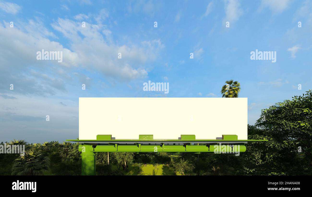 Rectangular posters in metallic structure to complete with background ...