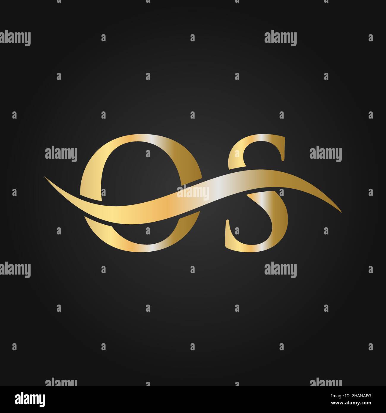 Letter OS Logo Design Template. OS, O S Letter Logo Modern, Flat ...