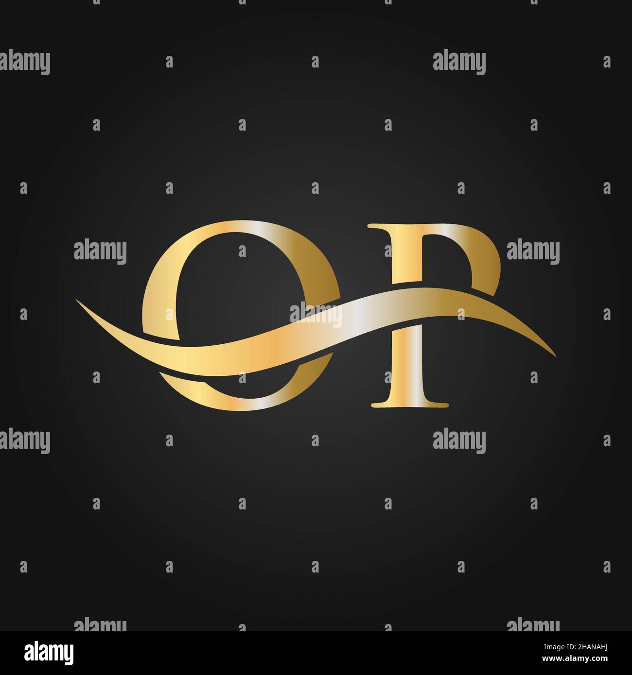 Letter OP Logo Design Template. OP, O P Letter Logo Modern, Flat ...