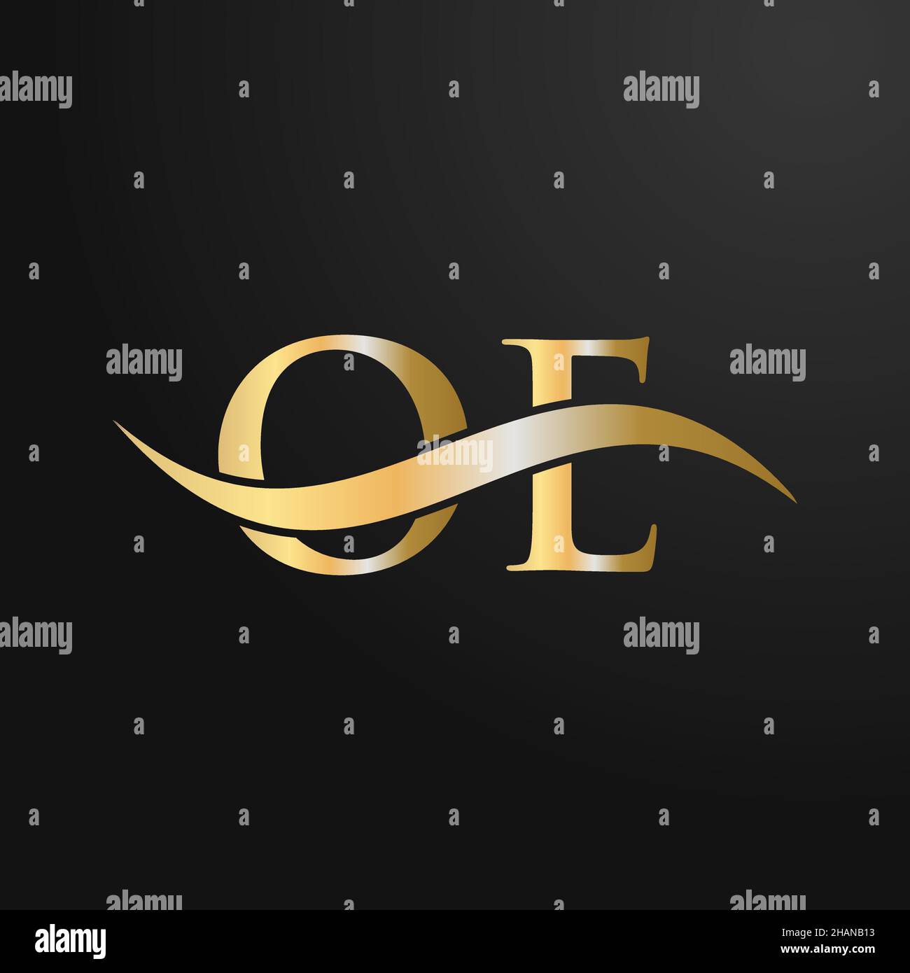 Oe logo design hi-res stock photography and images - Alamy