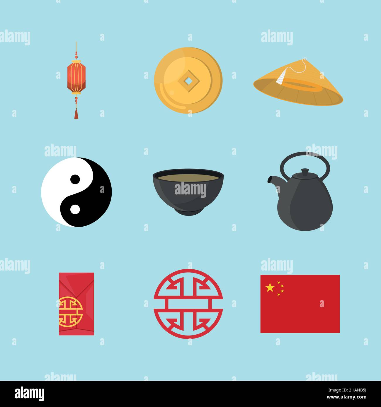 icons chinese culture Stock Vector Image & Art - Alamy