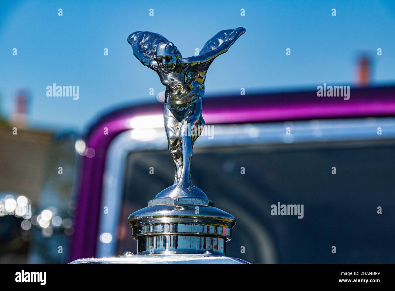 Vintage rolls royce flying lady hi-res stock photography and images - Alamy