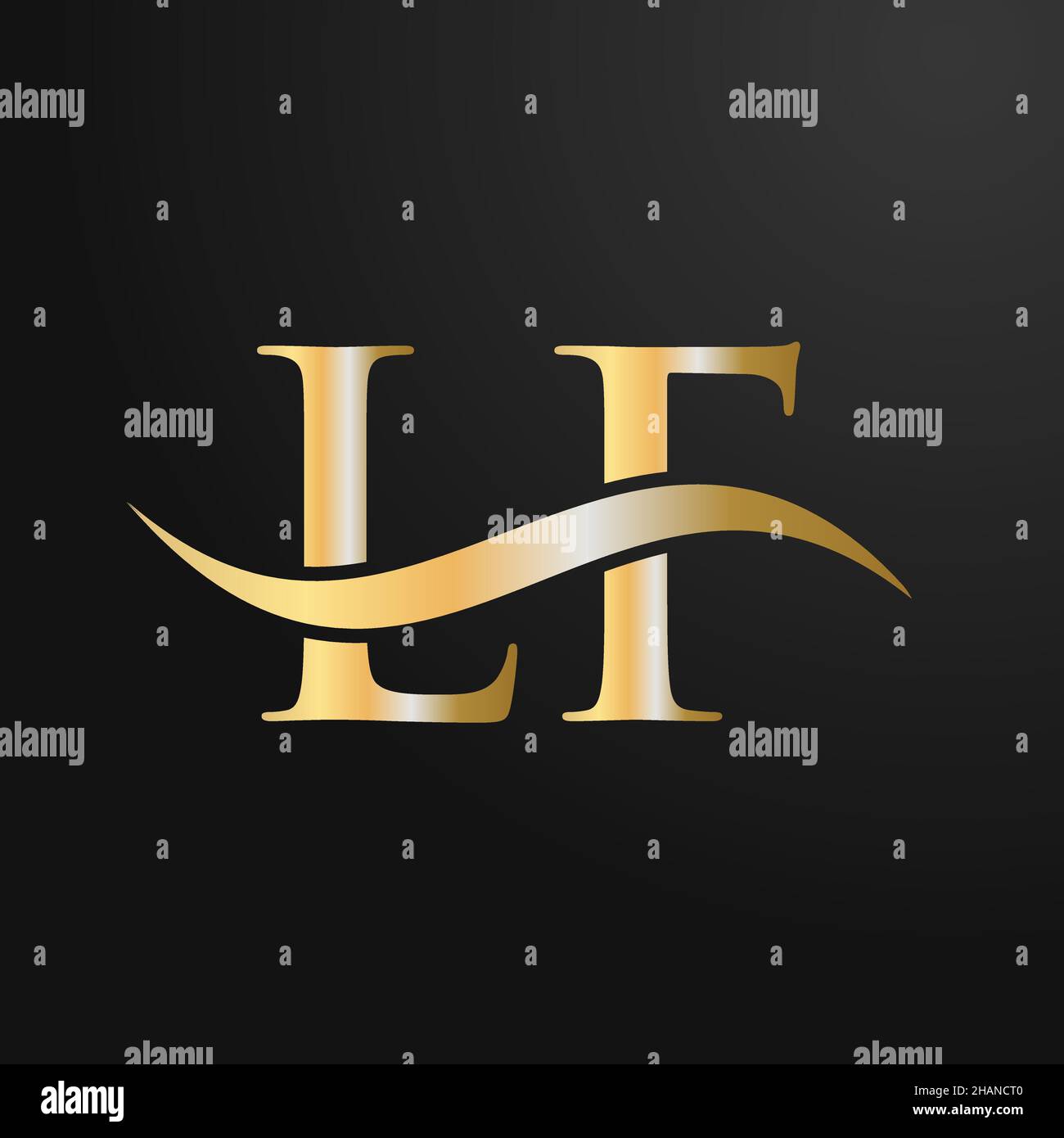 Lf logo design hi-res stock photography and images - Alamy