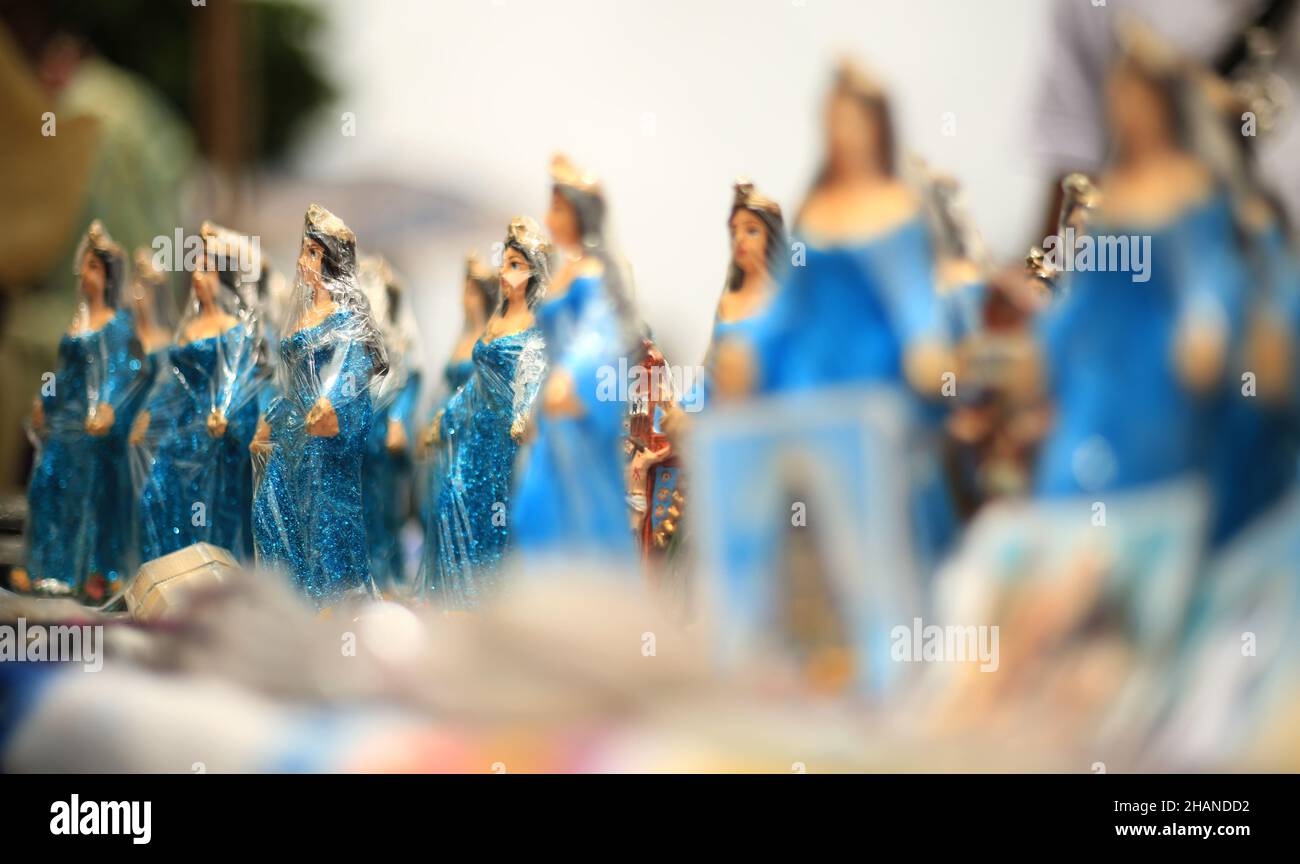 salvador, bahia, brazil - fevereiro 2, 2016: sculpture of the Orixa ...