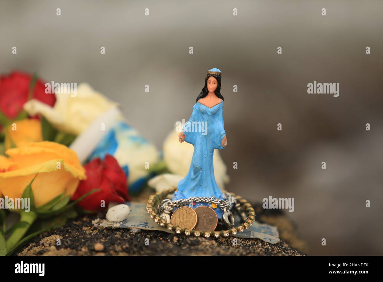 salvador, bahia, brazil - fevereiro 2, 2016: sculpture of the Orixa ...